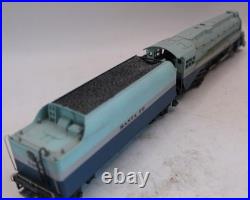 Rivarossi Hudson Blue Goose 4-6-4 Loco 3460 AT&SF Railroad HO Scale | Steam Locomotive Scale